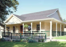 Rumah-Minimalis-1-Lantai-Dengan-Teras-Keliling | BangunRumah.com